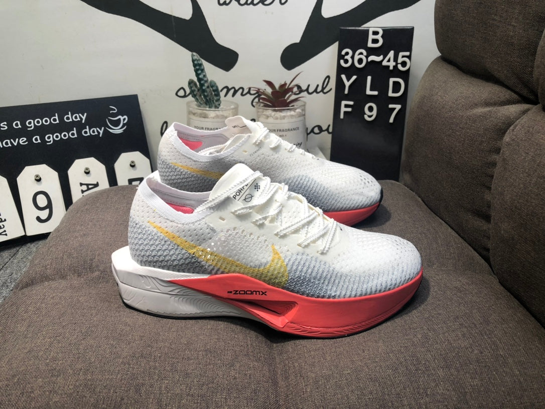 Nike Air Zoom X Vaporfly 3 - Branco/Rosa