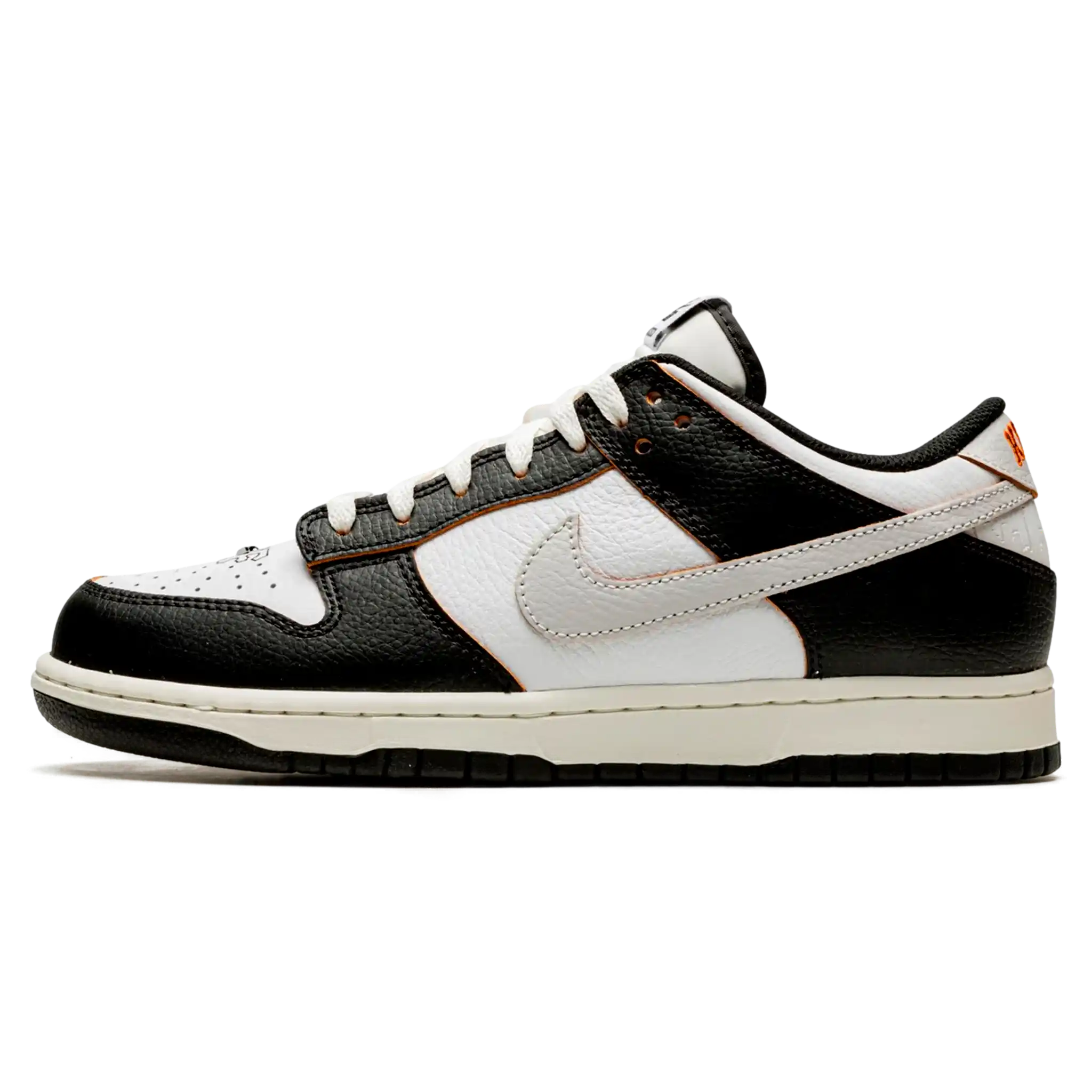 Tênis Nike Dunk Low SB x HUF "San Francisco" Preto / Branco - FD8775-0