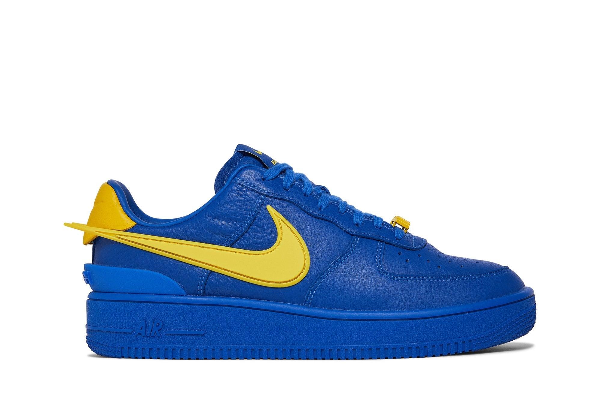 Tênis Ambush x Nike Air Force 1 Low Game Royal and Vivid Sulphur Azul